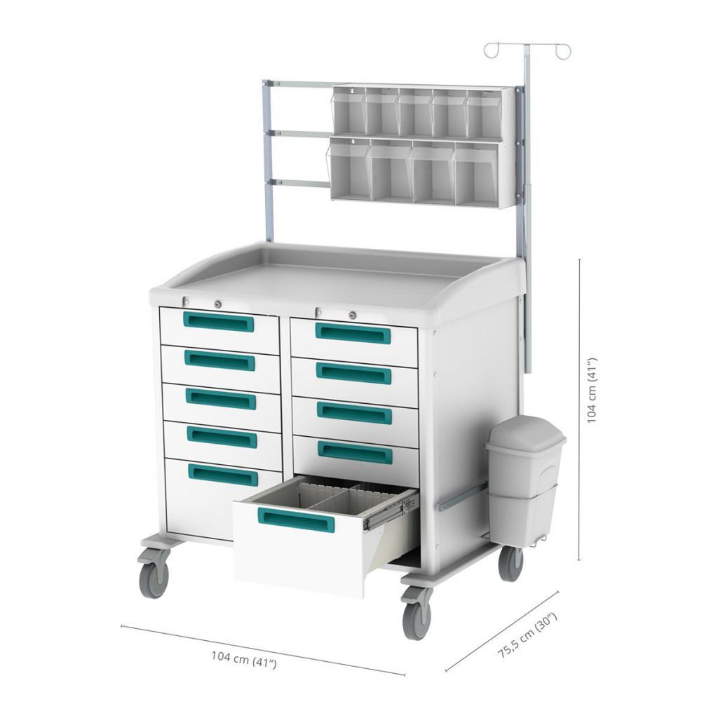 Crash And Procedure Carts | Tonon